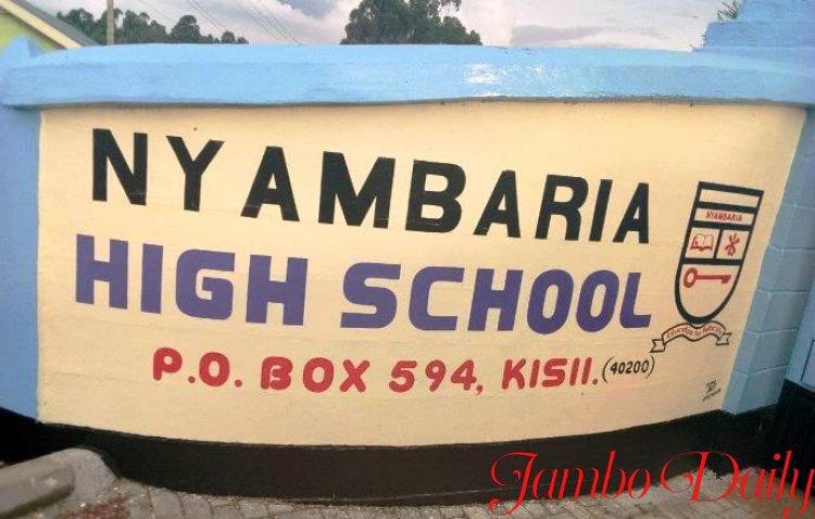Nyambaria High School KCSE Results