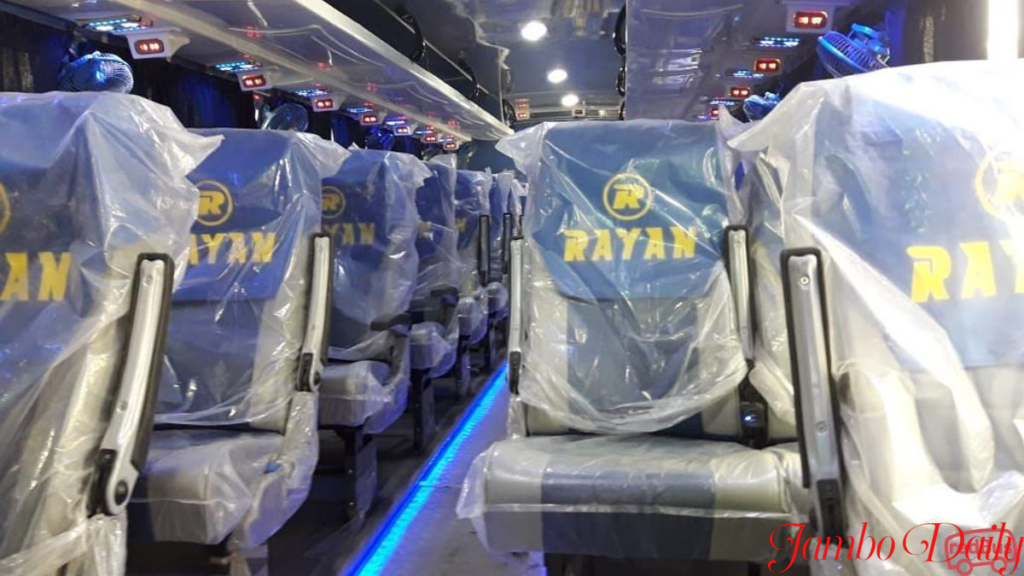 Rayan Coach Bus Fare, Routes, Booking and Contacts